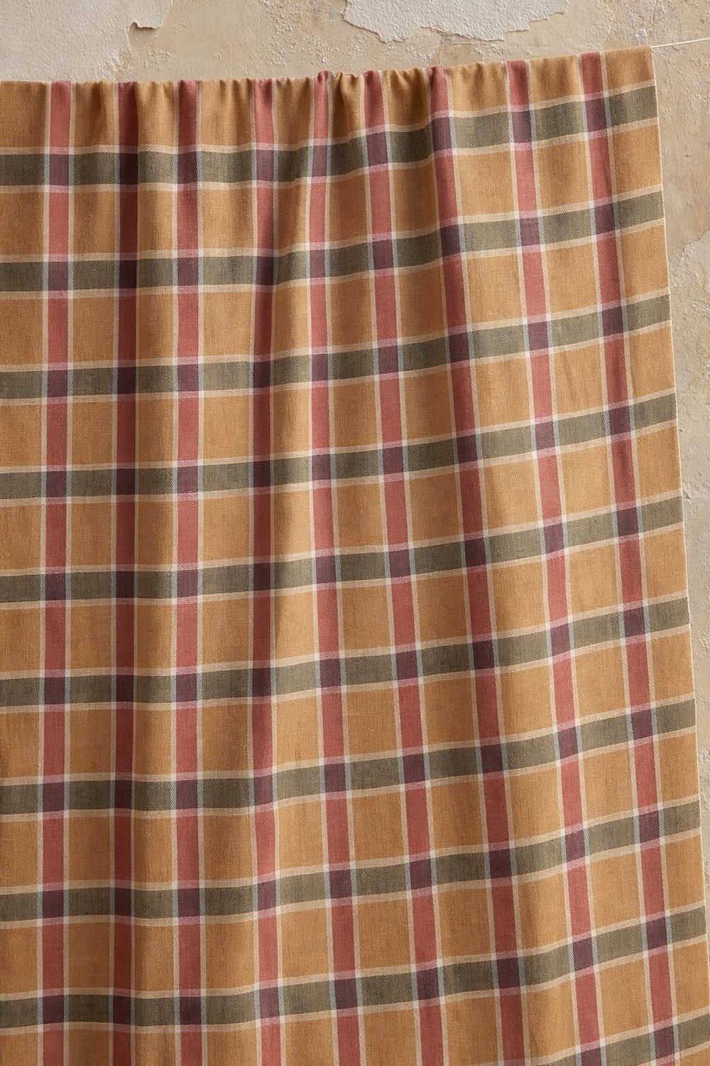 Organically grown, natural coloured brown cotton fabric - Kandu