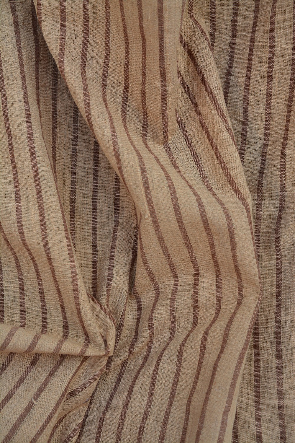 Organically grown, natural brown colored cotton textile - Kandu.